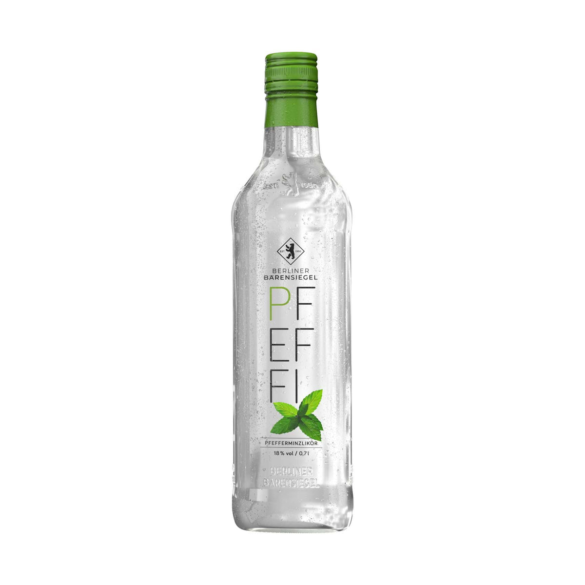 BERLINER PFEFFI PEPPERMINT LIQUEUR 0,7L – Harbor Shop Hamburg