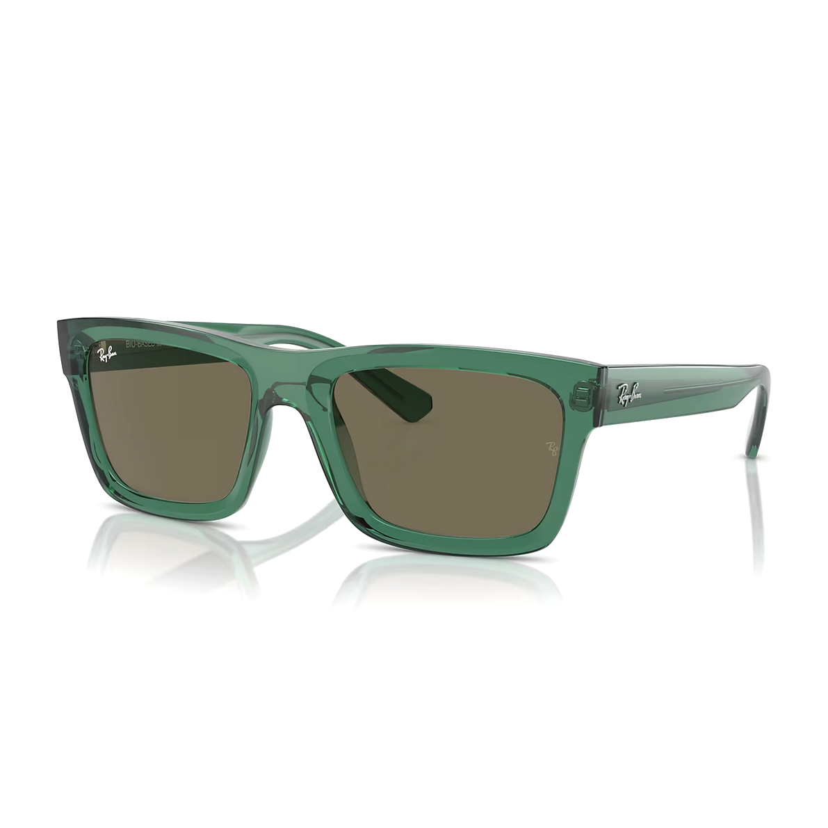 RAY BAN WARREN RB4396 TRANSPARENT GREEN BROWN – Harbor Shop Hamburg