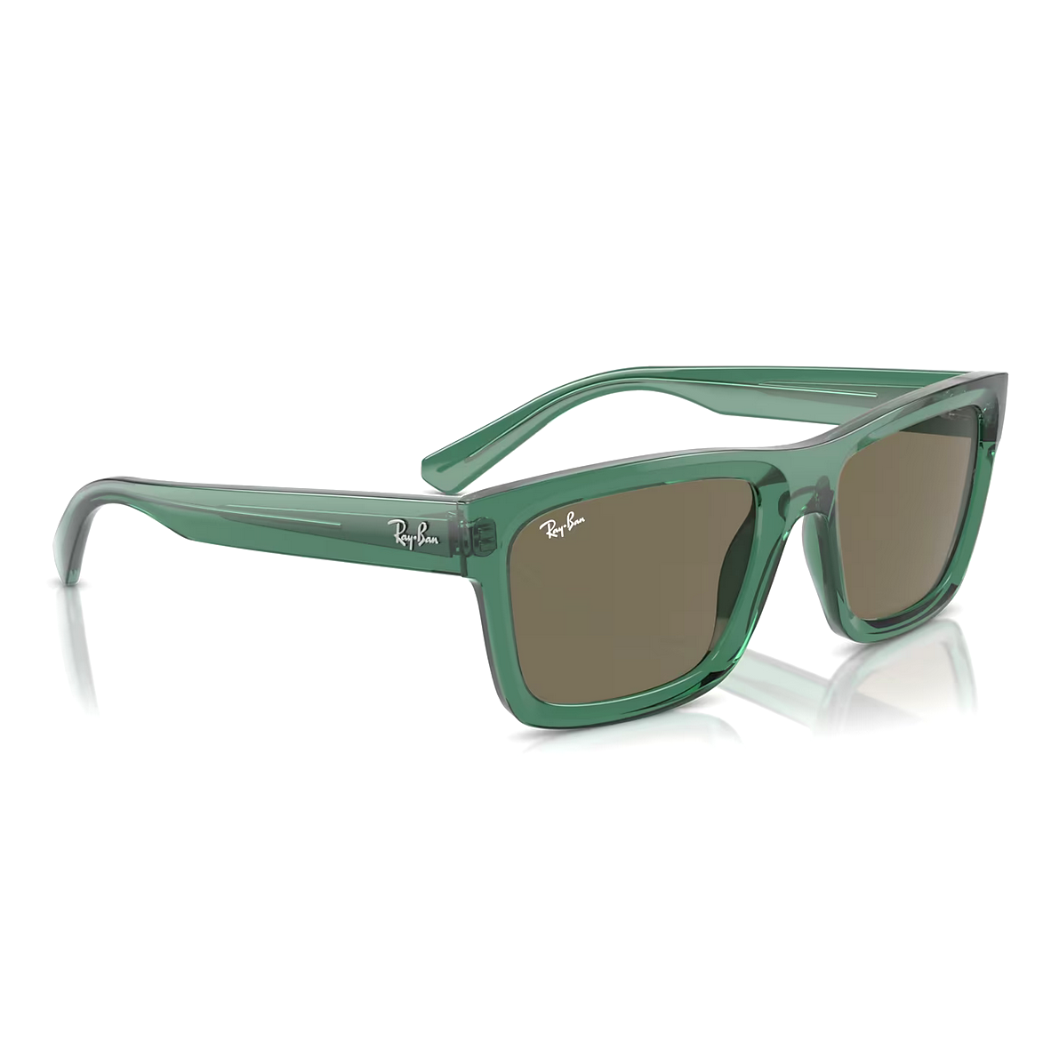 RAY BAN WARREN RB4396 TRANSPARENT GREEN BROWN – Harbor Shop Hamburg