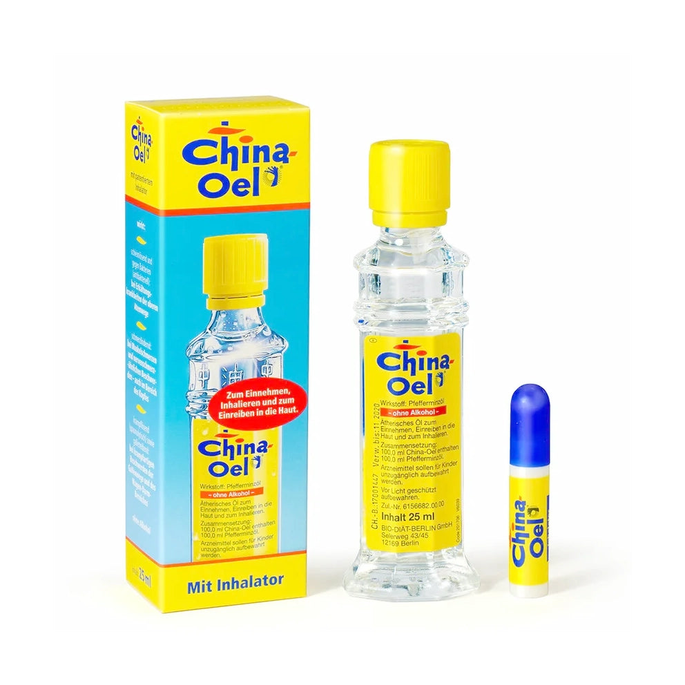 CHINA OEL WITH INHALER STICK 25ML – Harbor Shop Hamburg