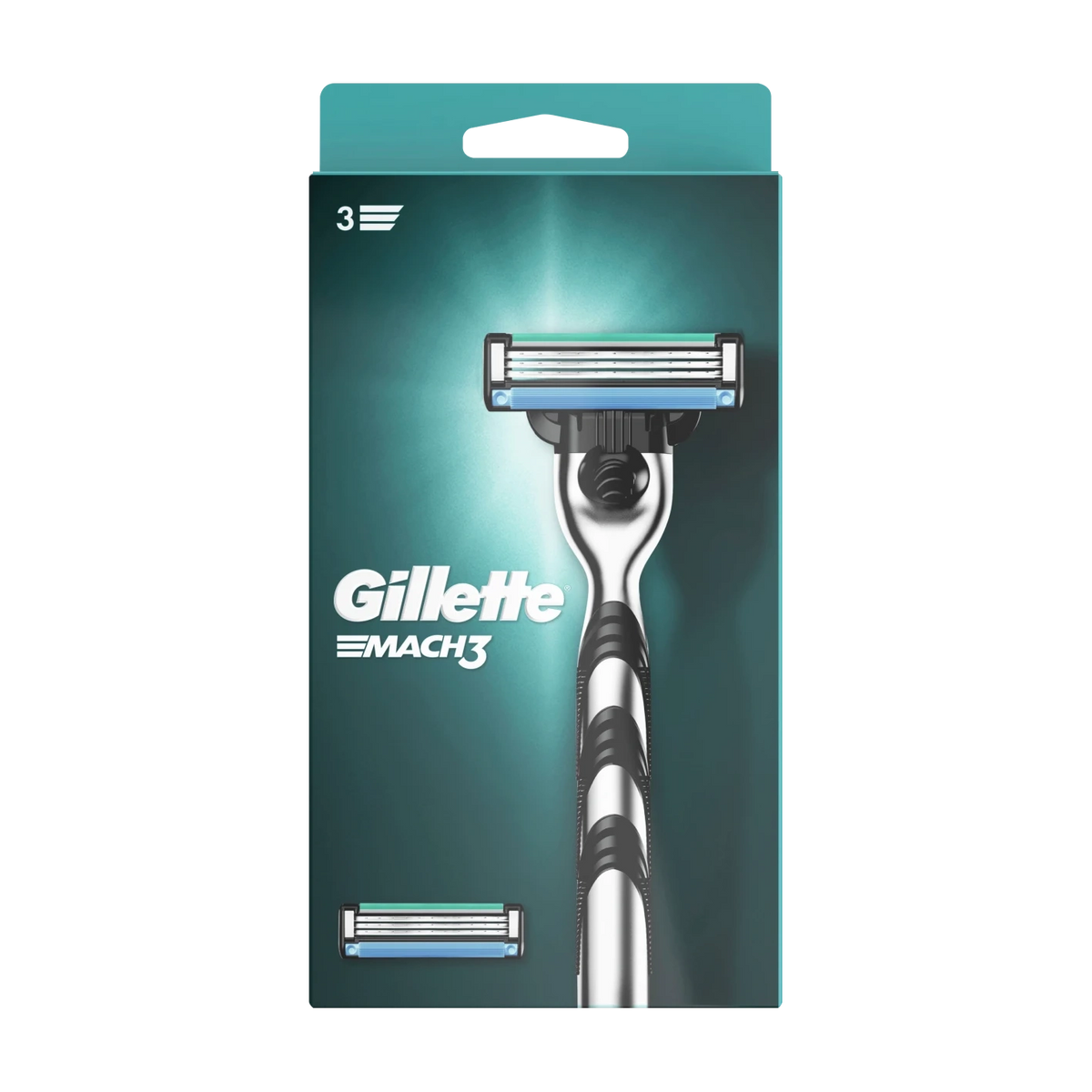 GILLETTE MACH 3 RAZOR PLUS 1 EXTRA BLADE – Harbor Shop Hamburg