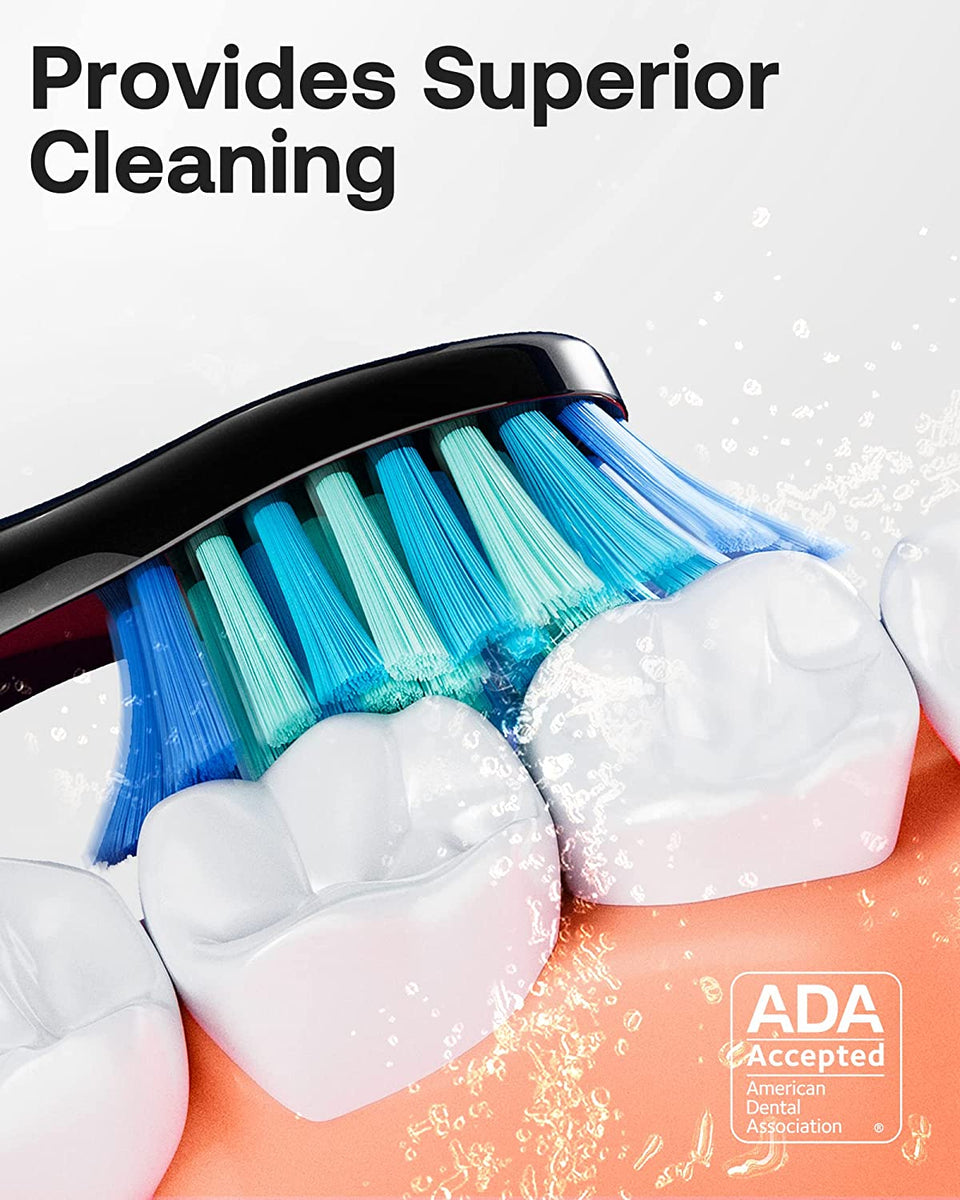 BITVAE D2 ELECTRIC SONIC TOOTHBRUSH INCL. 8 BRUSH HEADS – Harbor Shop ...